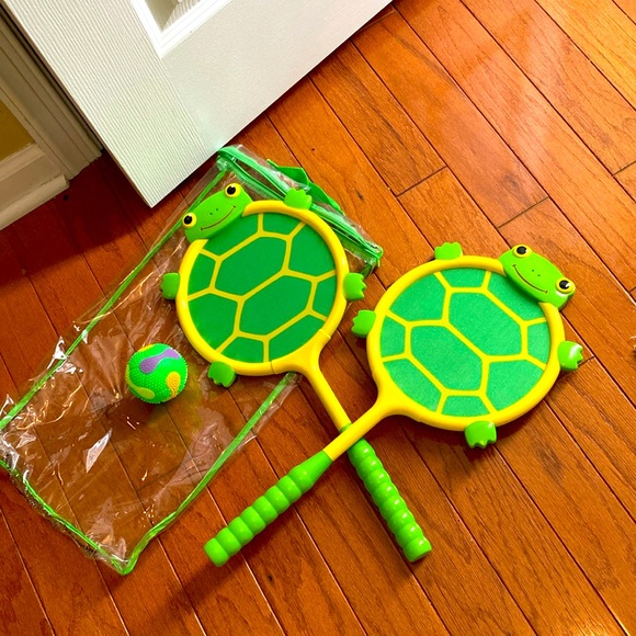 Toys | Two Turtle Rackets With A Ball And Carry On Bag | Poshmark